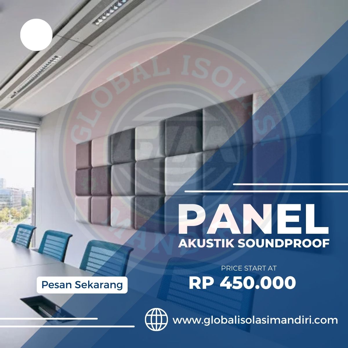 Jual Panel Akustik Murah – Peredam Suara 80% Efektif untuk Studio ...